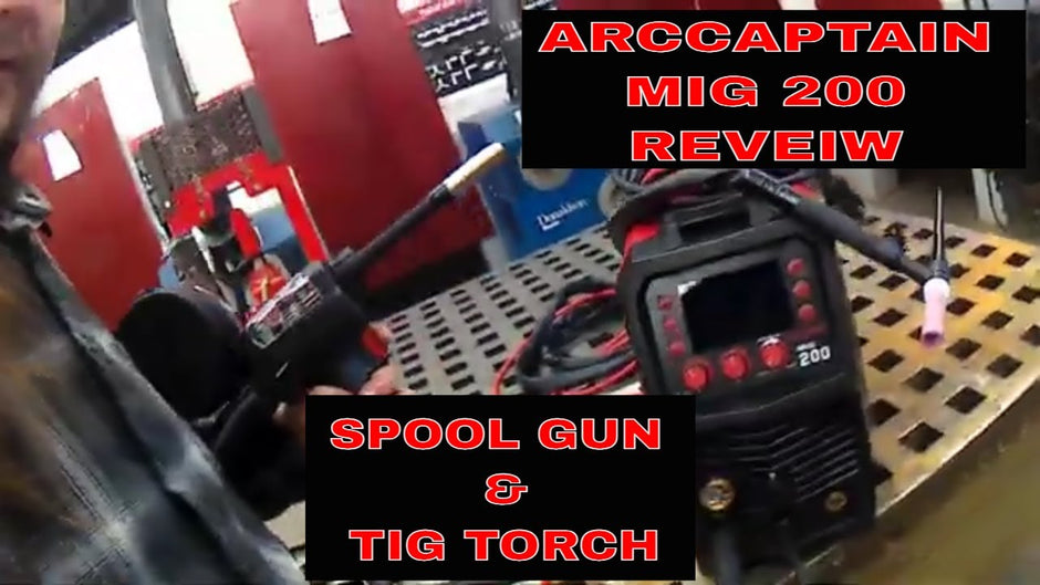The Best Budget-Friendly Spool Gun and TIG Torch--Arccaptain