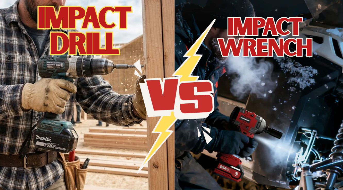 Impact Drill vs Impact Wrench: Which One to Get?