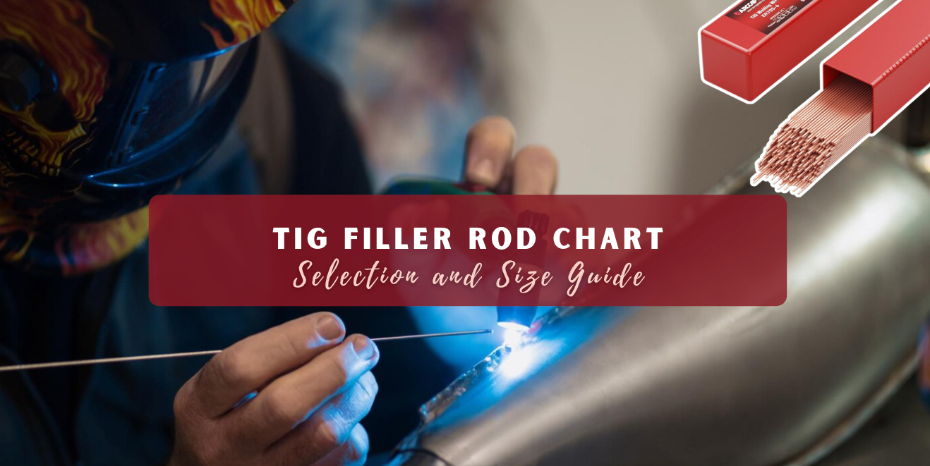 TIG Filler Rod Chart: Selection and Size Guide