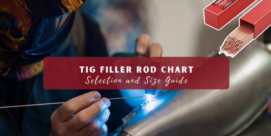 TIG Filler Rod Chart: Selection and Size Guide