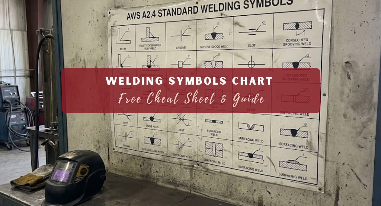 Welding Symbols Chart (2026): Free Cheat Sheet & Guide