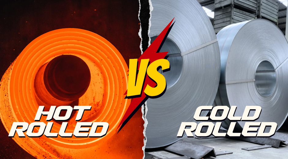 Hot Rolled vs. Cold Rolled Steel: What’s the Difference