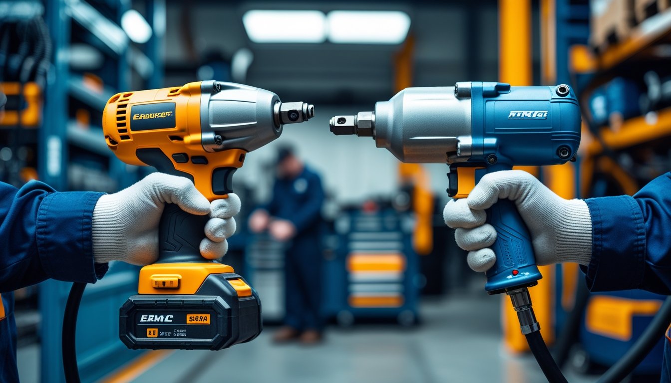 Electric vs Pneumatic Impact Wrench: Best Pick