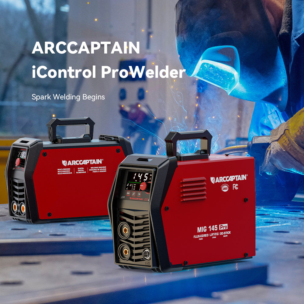 Arccaptain iControl Pro Welder | Premium Digital Welding Machine