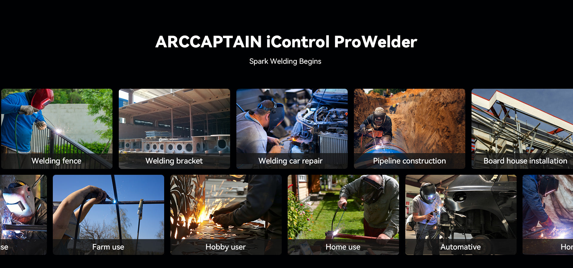 Arccaptain iControl Pro Welder | Premium Digital Welding Machine