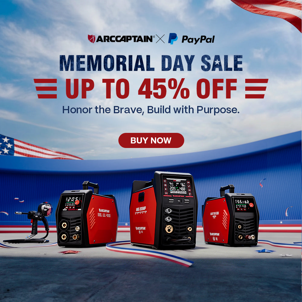 Welding Machine, MIG/TIG/Stick Welders and Plasma Cutter | Arccaptain