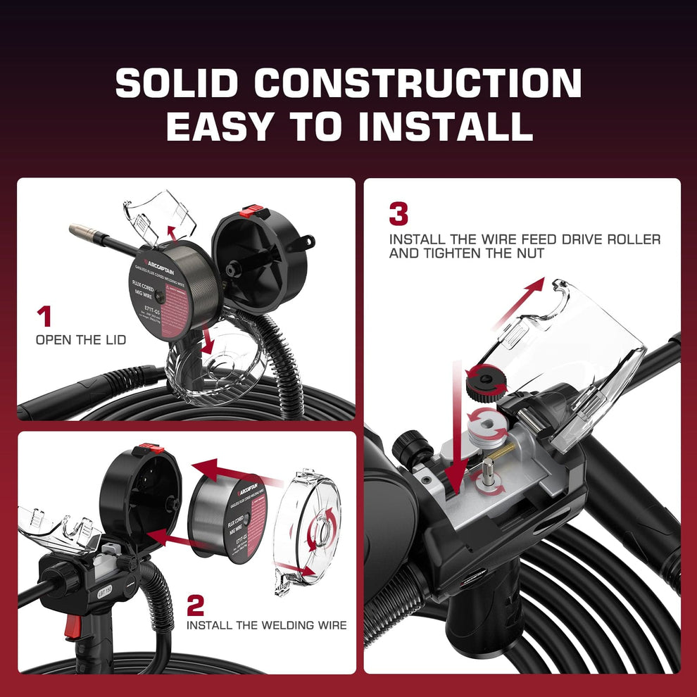 Arccaptain Spool Gun For Better Aluminum Welding