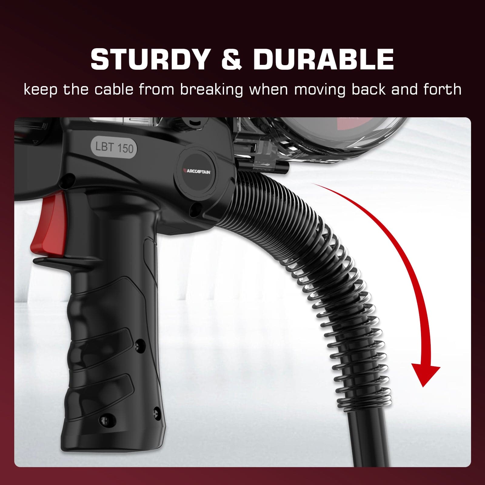 Arccaptain Spool Gun For Better Aluminum Welding