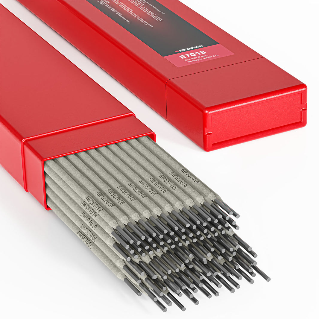 ARCCAPTAIN E7018 Welding Rods 5LB – Carbon Steel, Low Hydrogen Stick ...