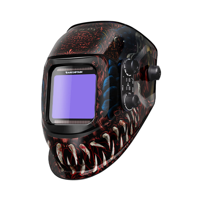 ARCCAPTAIN Large View Auto Darkening True Color Welding Helmet
