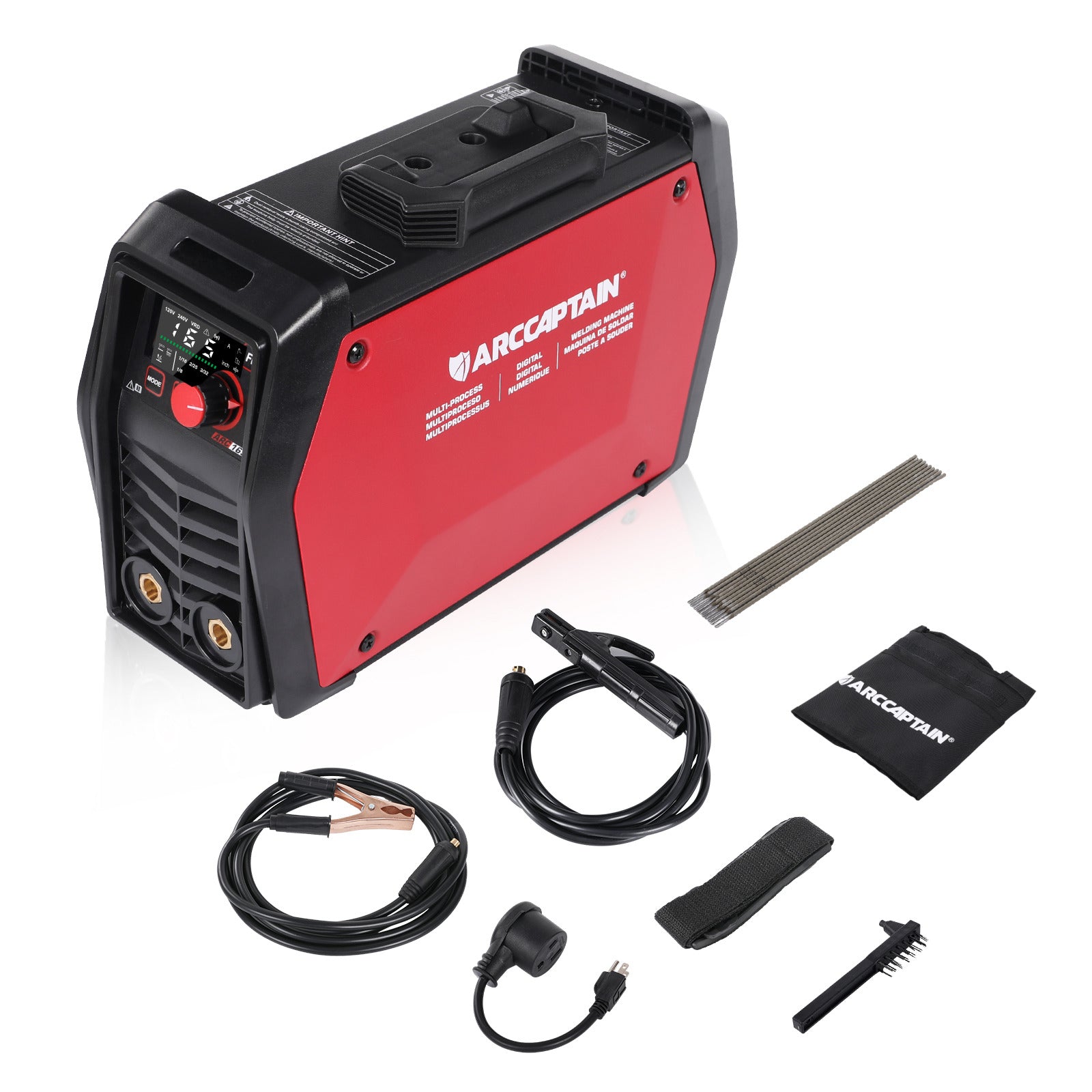 Arccaptain iControl ARC165 PRO Advanced SYN Stick and Lift TIG Welder