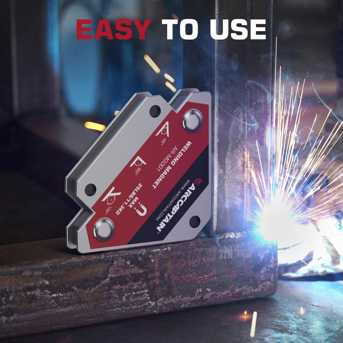 Arccaptain Welding Magnet Combination Set