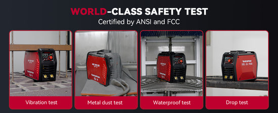 Arccaptain iControl ARC205 Pro Dual Voltage SYN Stick Welder