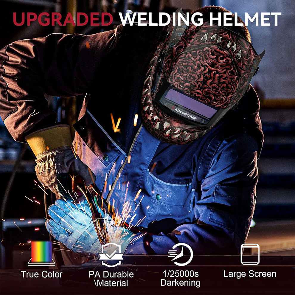 True Color Viewing for Precision Welding | Welding Helmet Alien ...