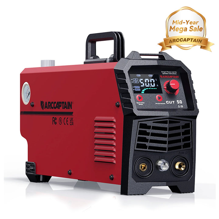 Arccaptain Plasma Cutter CUT50 Dual Voltage Portable HF Start Cutter