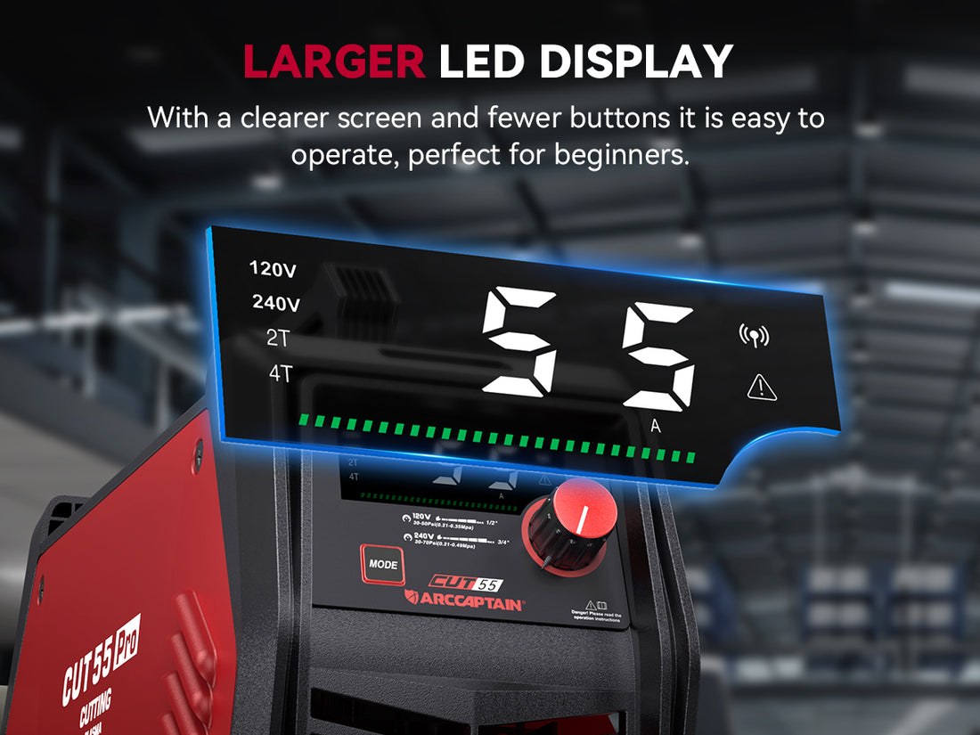 Arccaptain iControl CUT55 Pro Pilot Arc Plasma Cutter