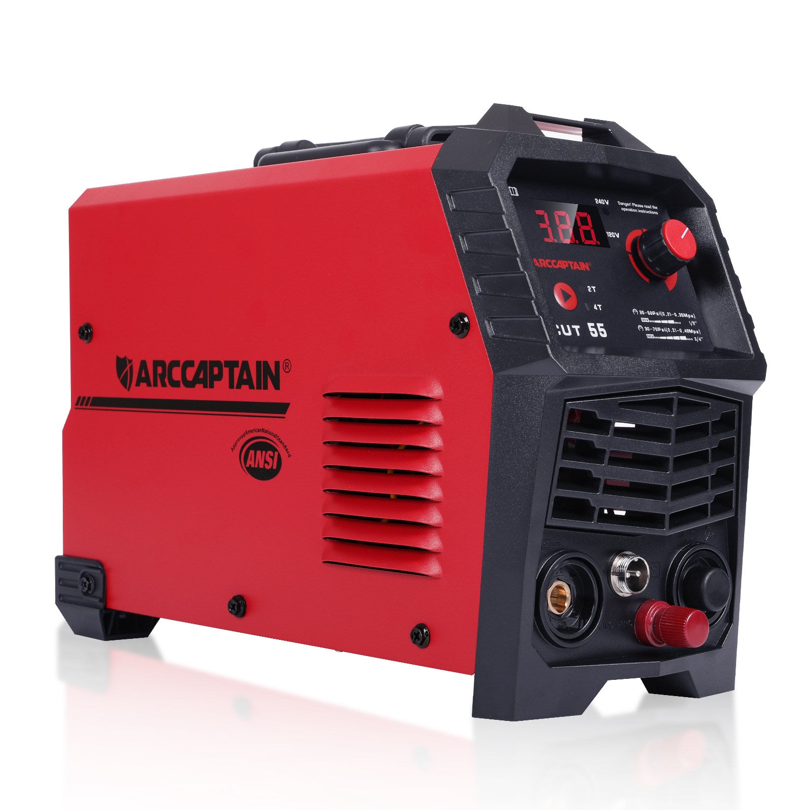 55 Amps Portable Pilot ARC Plasma Cutter CUT55 For Sale