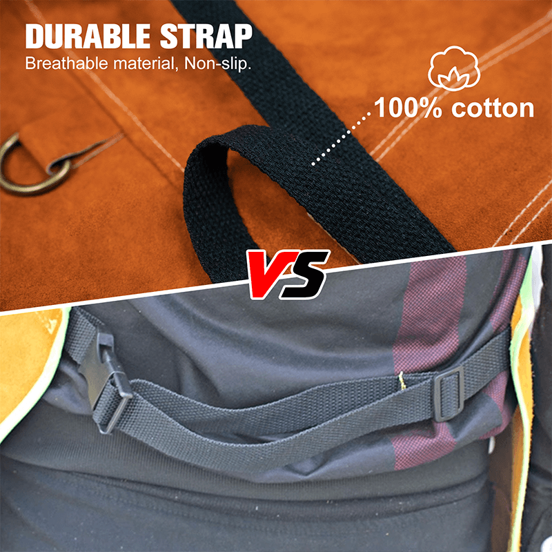 24/36 Inch Heavy Duty Thick Leather Welding Apron
