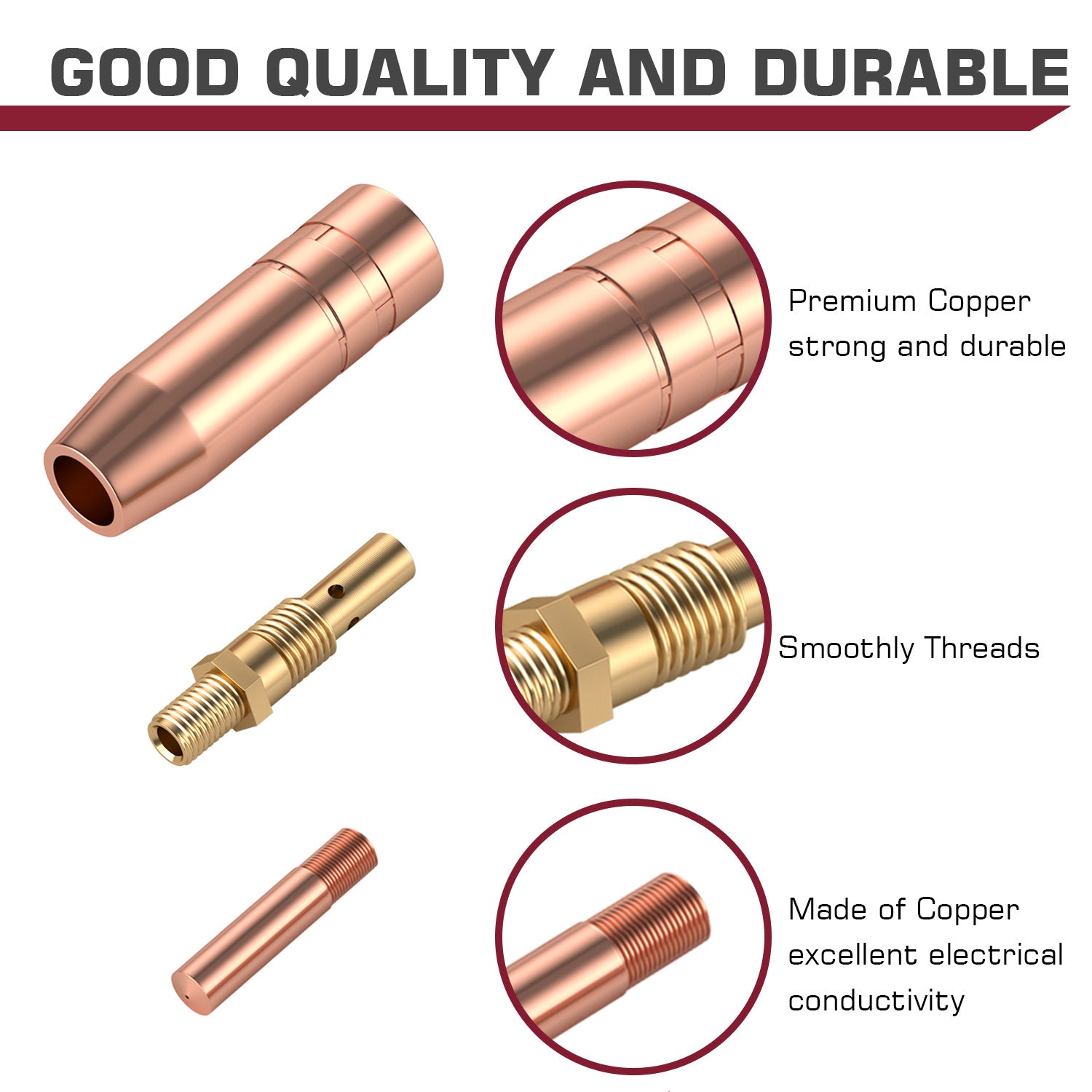 Lincoln Magnum 100L Welder Part MIG Welding Gun Consumables Kit