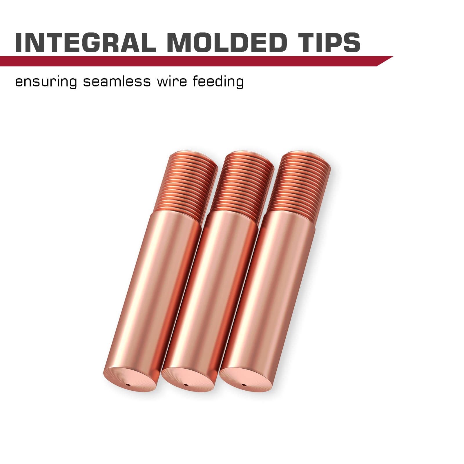 Lincoln MIG Welder Contact Tips Replacement 25 Piece Welding Contact T