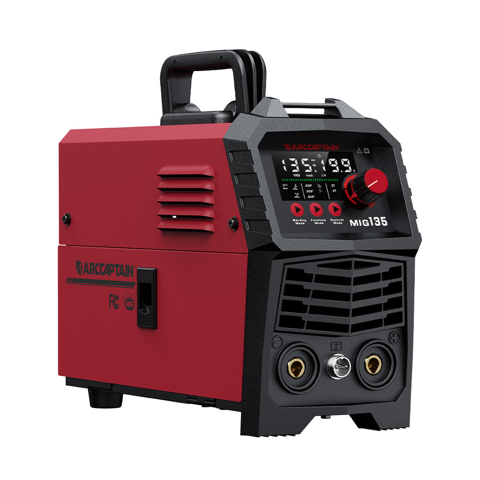 Arccaptain MIG135 Three in One Welder Portable 110V Welding Machine for ...