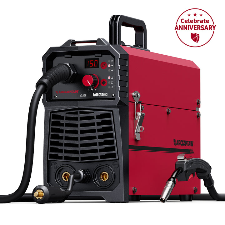 Arccaptain MIG160 4 in 1 Dual Voltage MIG Welder
