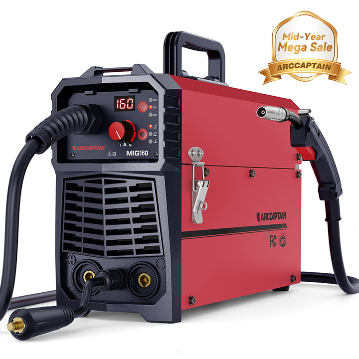 Arccaptain MIG160 4 in 1 Dual Voltage MIG Welder