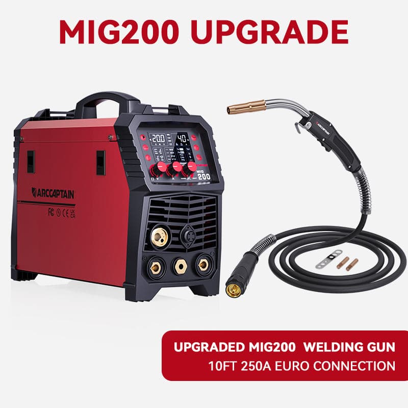 Arccaptain MIG200 200 Amps Multi Process MIG Welder