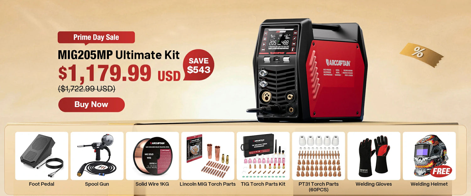 Arccaptain Prime Day 2026 | Get Up to $543 OFF Welding Machines