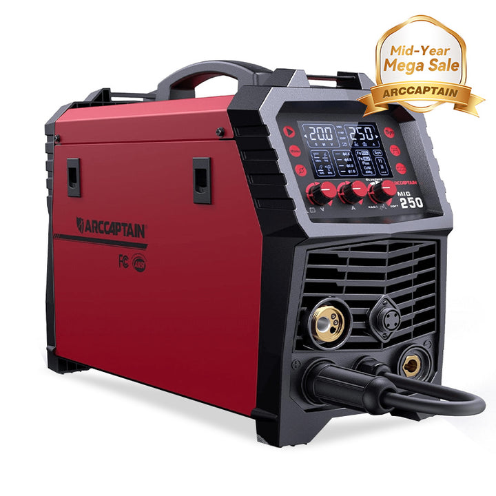 Best Multi Process Welder 250 Amps MIG Welder - Arccaptain MIG250