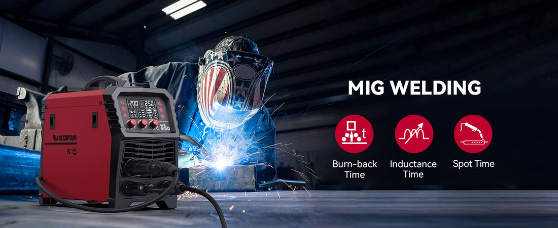 Best Multi Process Welder 250 Amps MIG Welder - Arccaptain MIG250