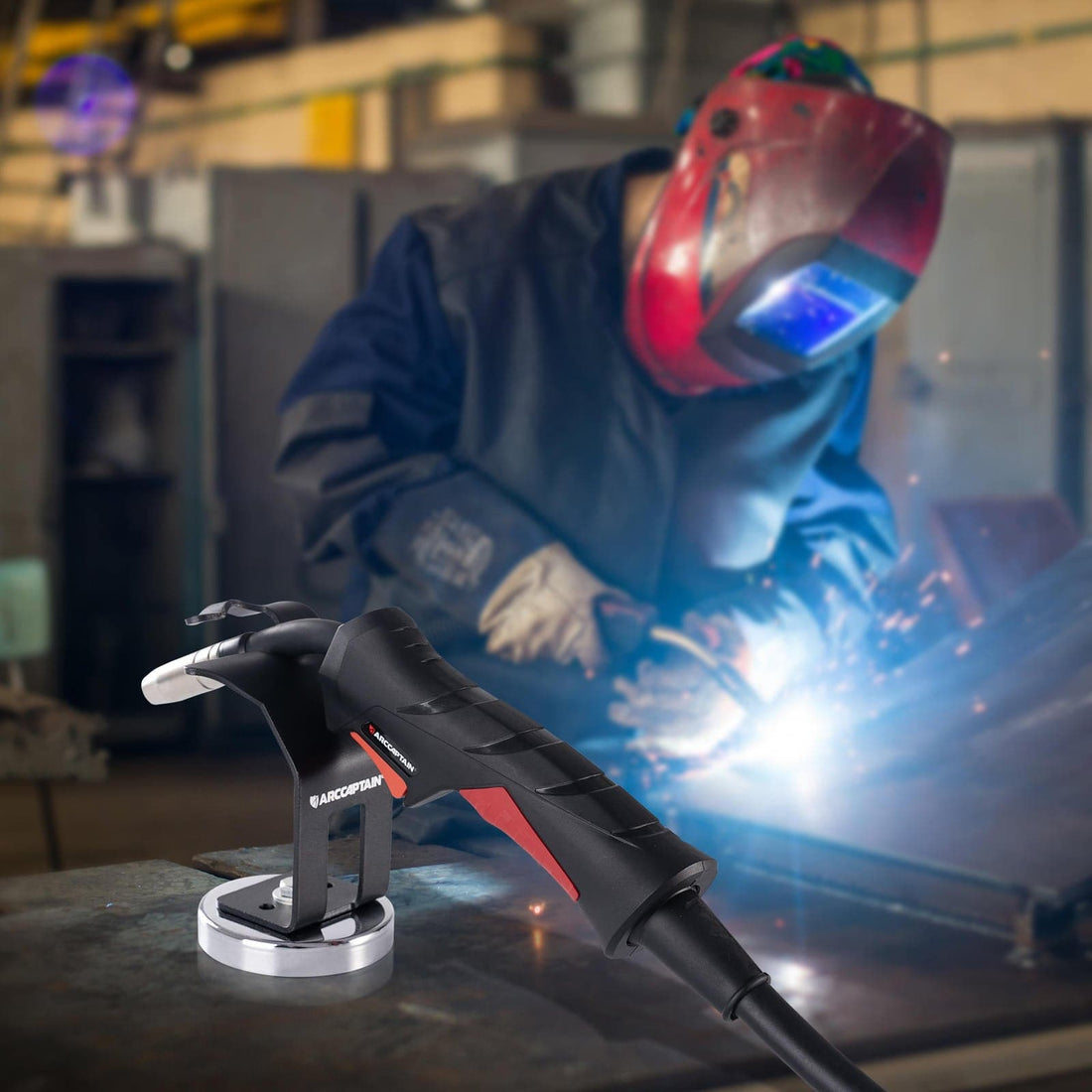 Premium MIG Welding Torch Holder - Secure & Durable