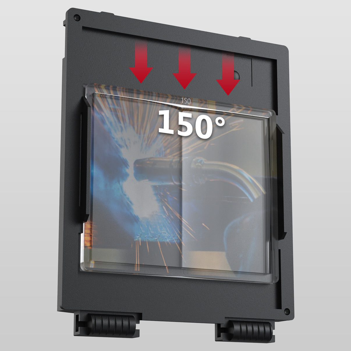 ARCCAPTAIN 2PCS Welding Cheater Lens Magnifying Lens