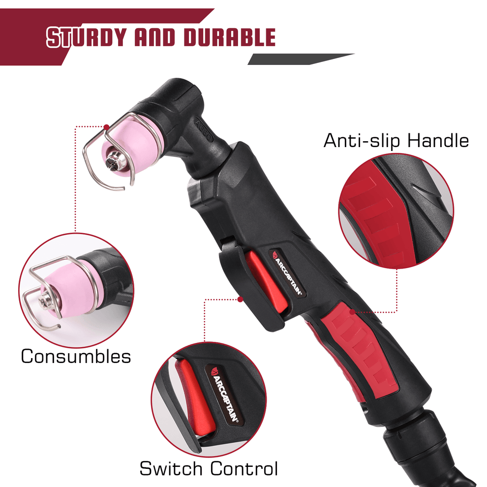 ARCCAPTAIN AG60 Pilot Arc Non-Touch Plasma Cutting Torch