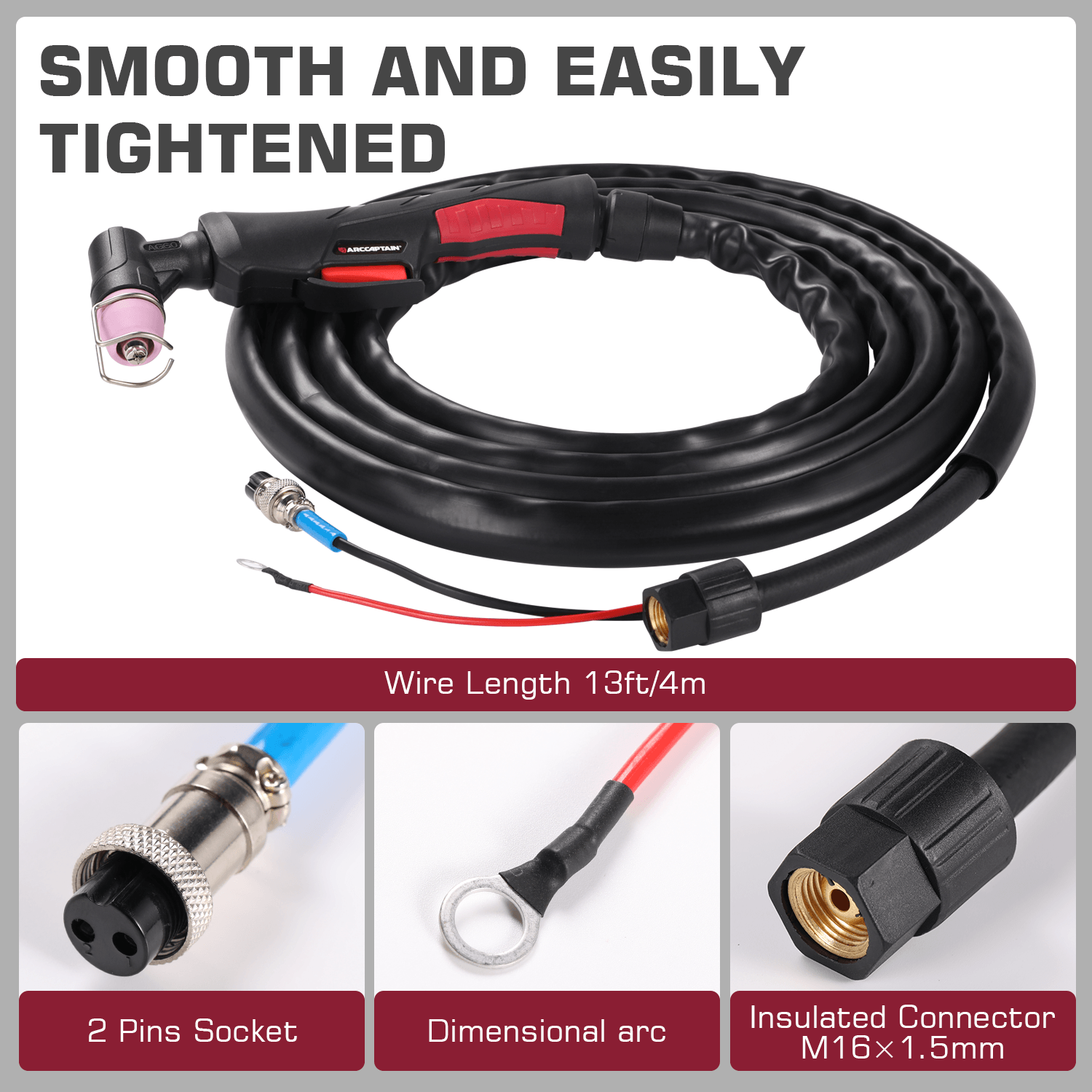ARCCAPTAIN AG60 Pilot Arc Non-Touch Plasma Cutting Torch