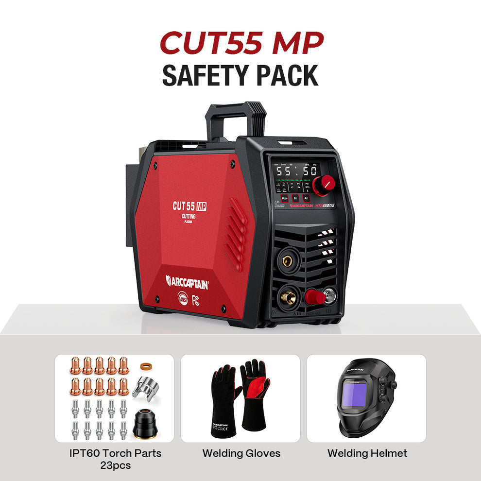 Arccaptain CUT55 MP Non-HF Non-Touch Pilot Arc Plasma Cutter