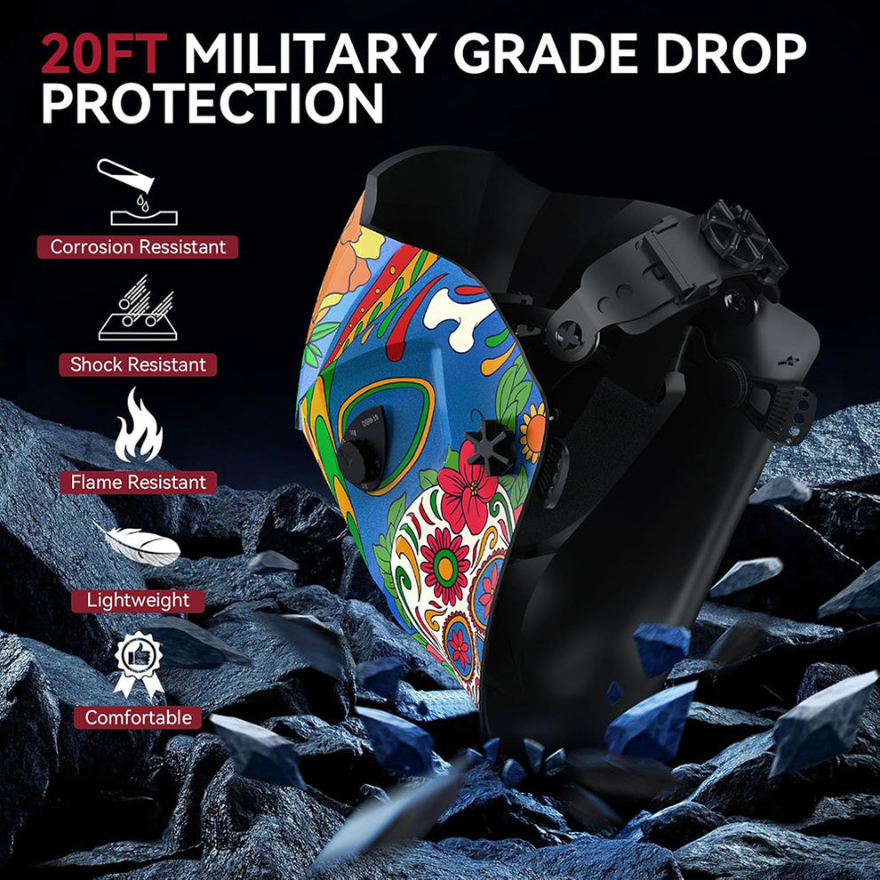 True View Welding Helmet | Lightweight Design with Comfortable Headgear