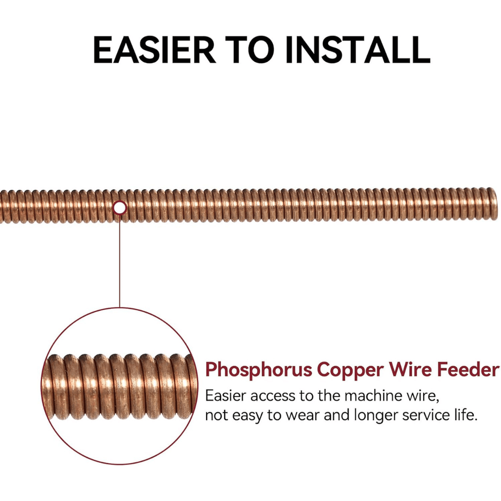 Arccaptain 15FT Graphene Welding Liner For MB15 MIG Gun Spool Gun MIG2