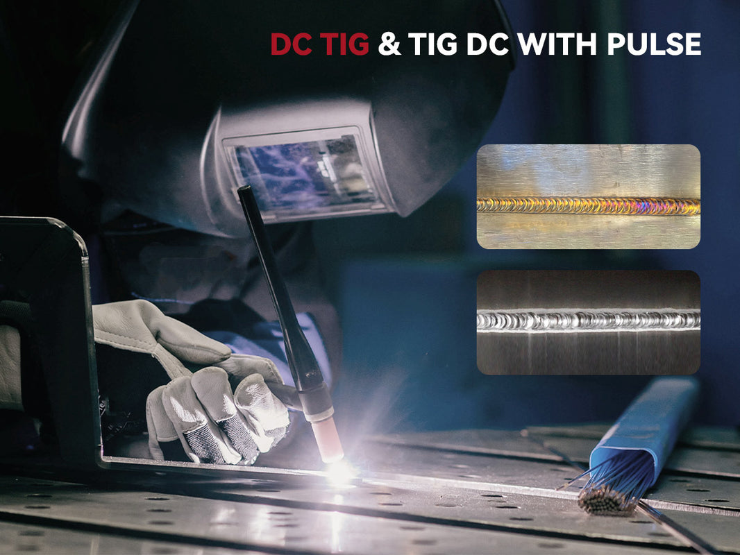 Arccaptain Tig200P Multi Process AC/DC Aluminum Pulse Tig Welder