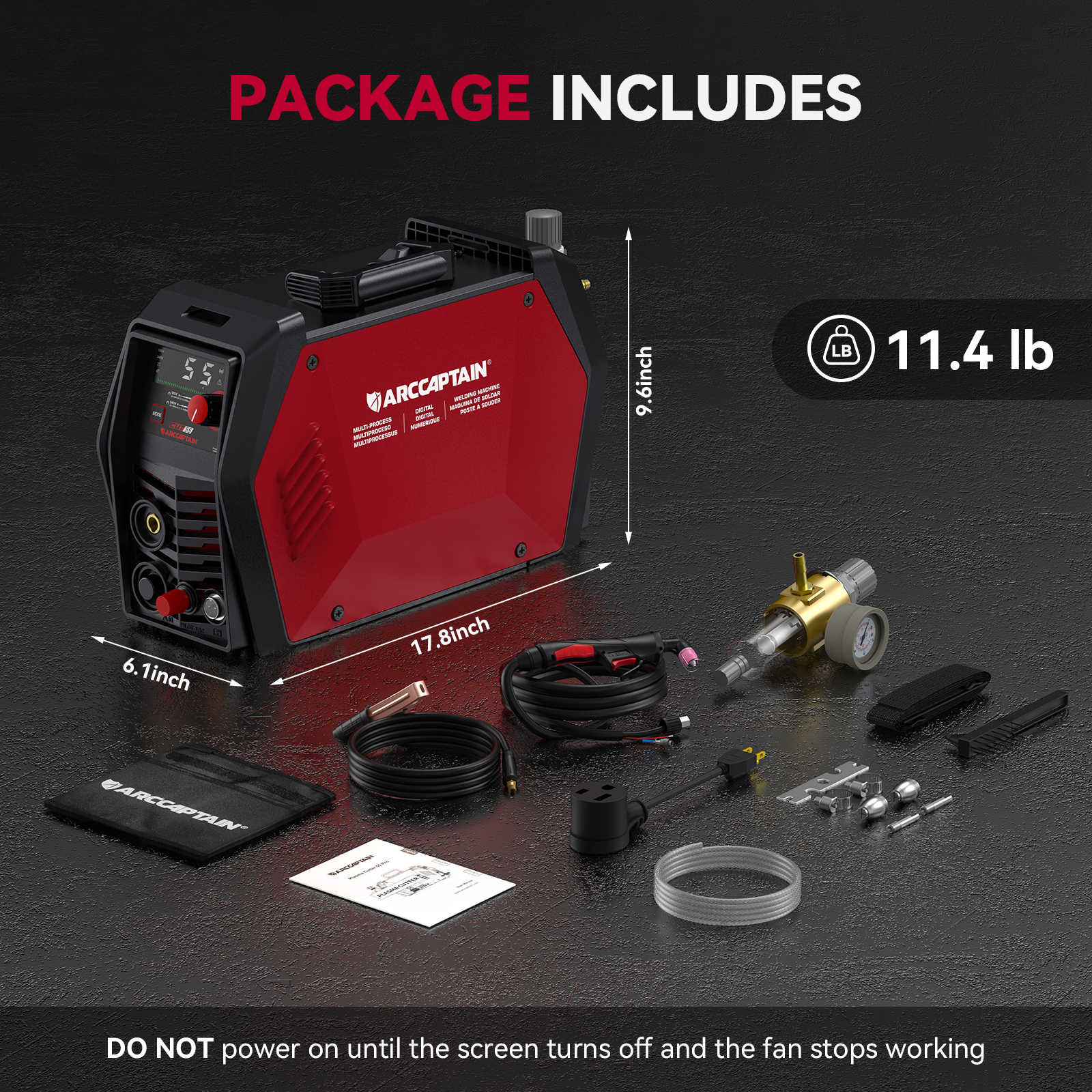 Arccaptain iControl CUT55 Pro Pilot Arc Plasma Cutter