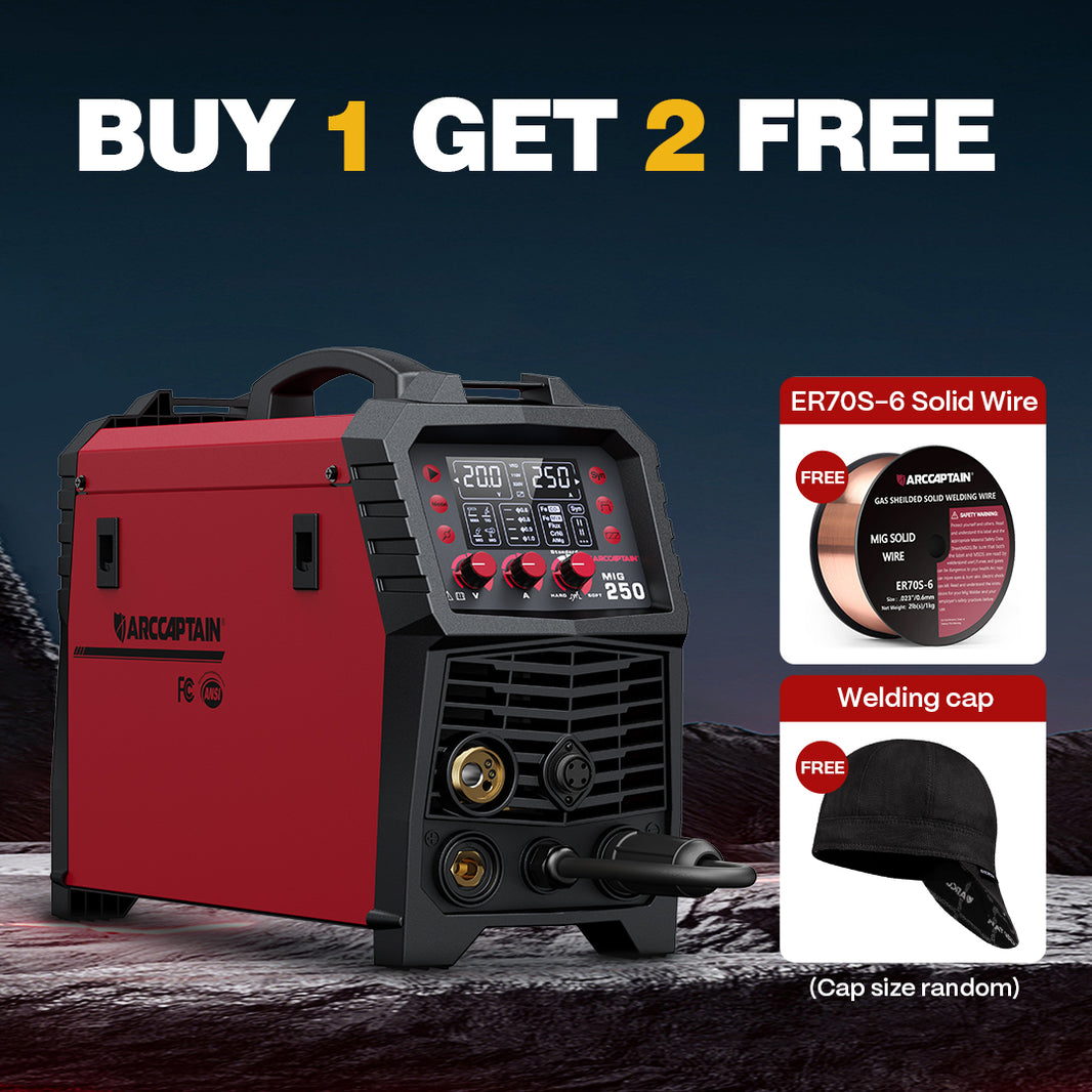 Aluminum Welders - Arccaptain Welding Machines