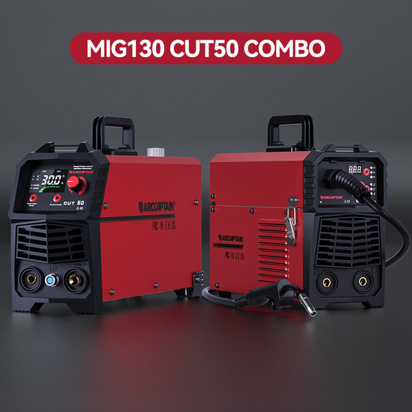 Arccaptain Plasma Cutter CUT50 Dual Voltage Portable HF Start Cutter