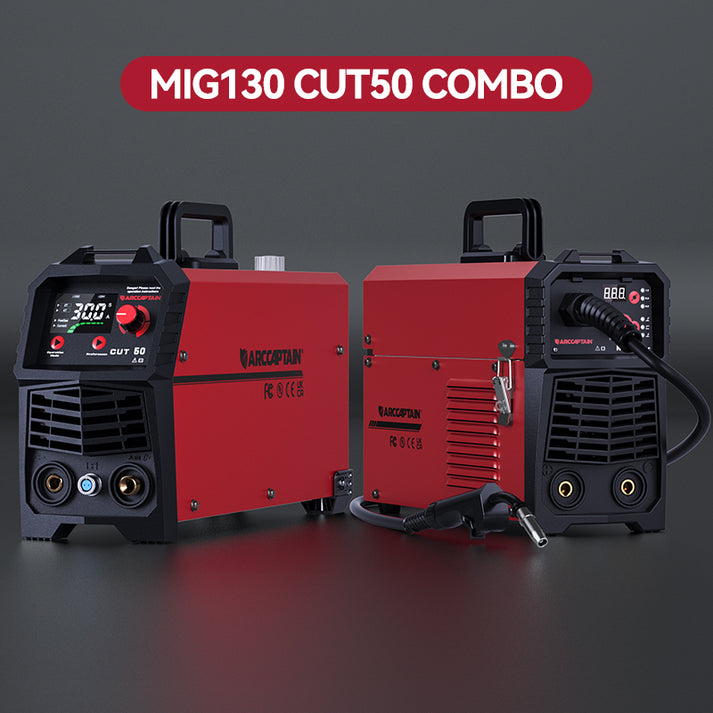 Arccaptain Plasma Cutter CUT50 Dual Voltage Portable HF Start Cutter