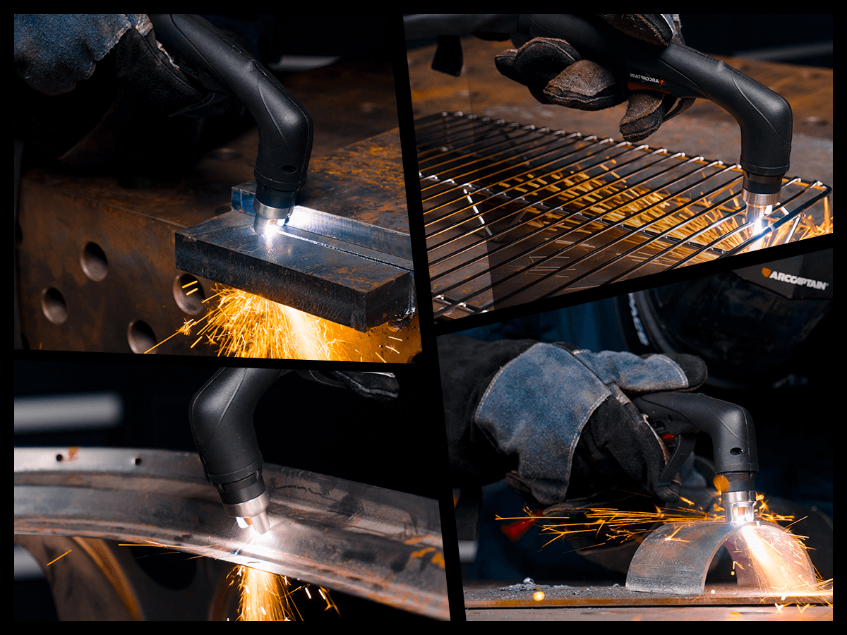 Arccaptain CUT55 NON-HF Plasma Cutter with Smart Display and Mesh Mode