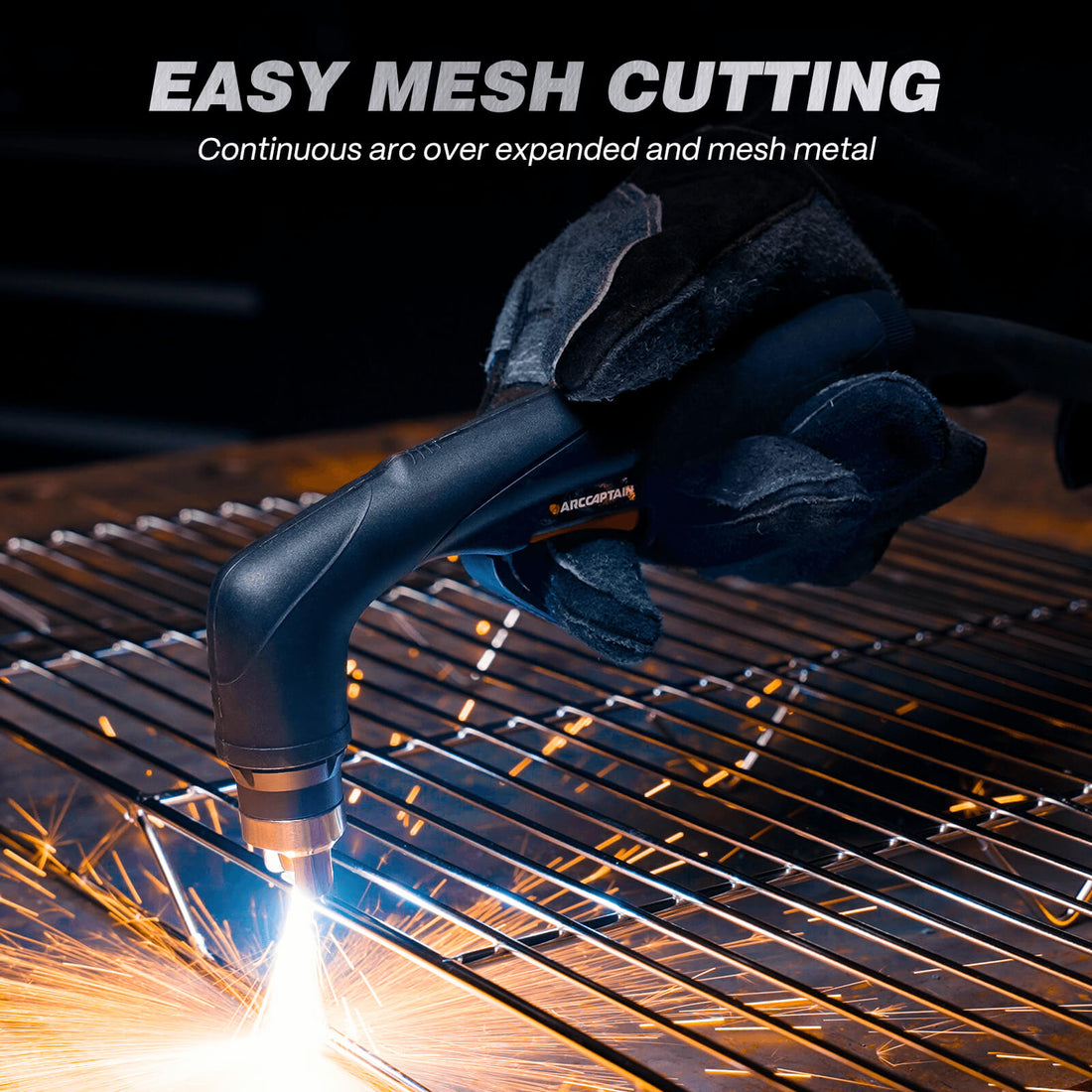 Arccaptain CUT55 NON-HF Plasma Cutter with Smart Display and Mesh Mode