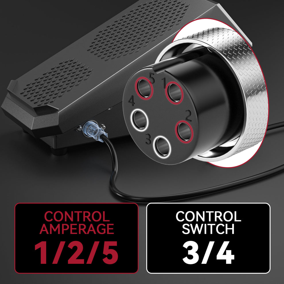 TIG Foot Pedal - Remote Amp Control TIG Foot Pedal For TIG Welder