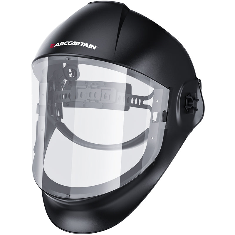 High Protection Clear Anti-fog Grinding Face Shield with Adjustable ...