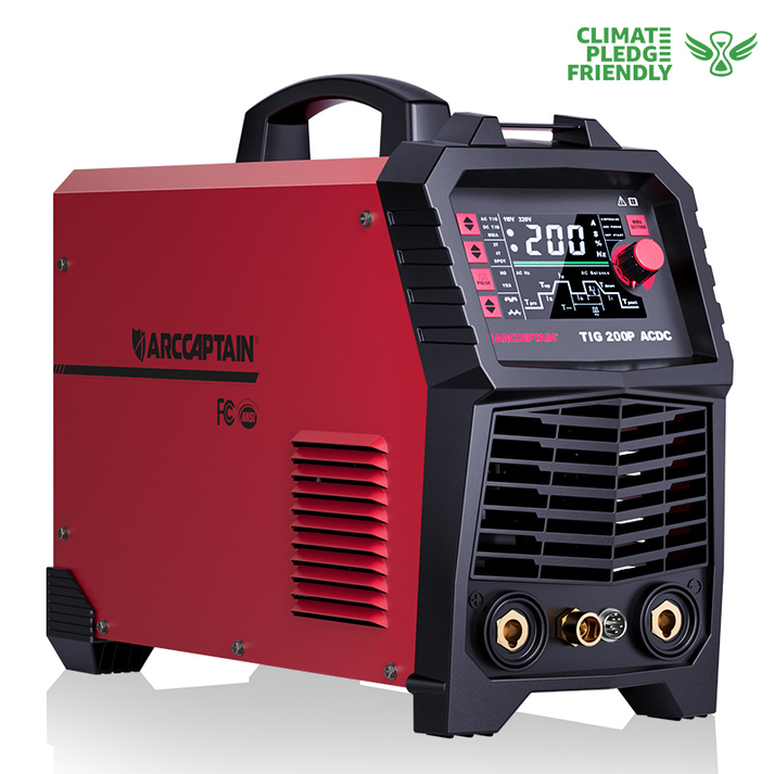 Arccaptain Tig200P Multi Process AC/DC Aluminum Pulse Tig Welder