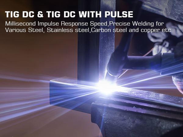 Arccaptain Tig200P Multi Process AC/DC Aluminum Pulse Tig Welder