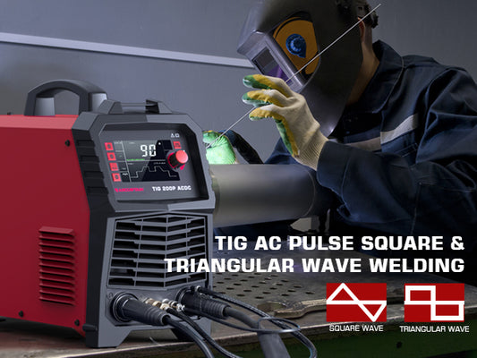 Arccaptain Tig200P Multi Process AC/DC Aluminum Pulse Tig Welder